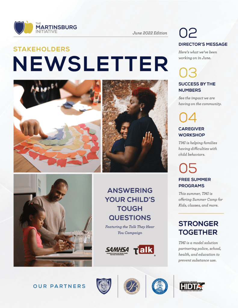 Newsletter Archive – The Martinsburg Initiative